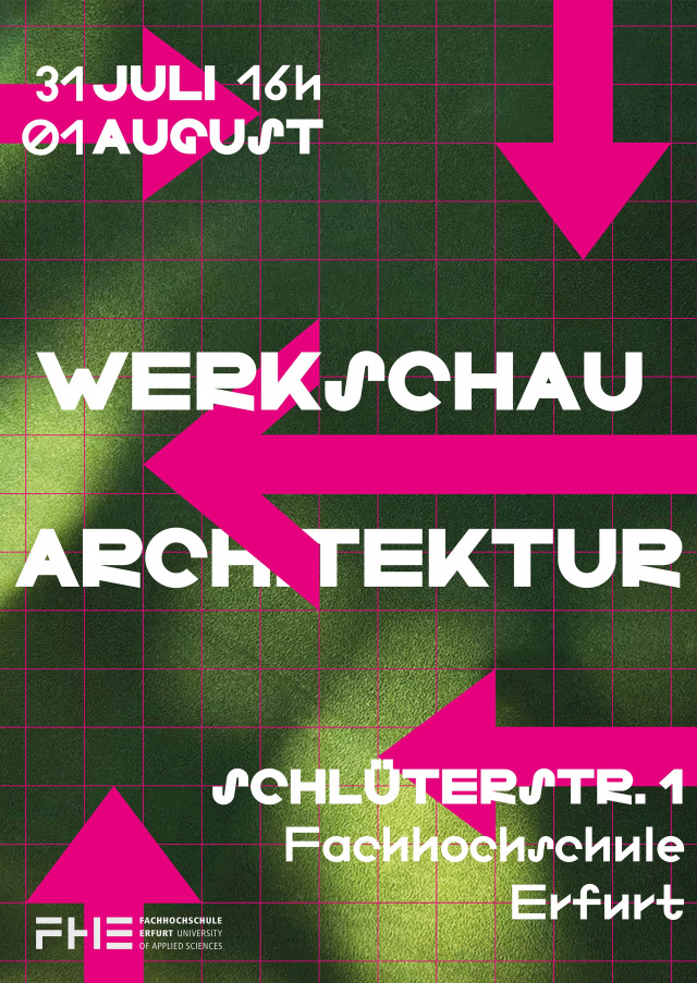 Einladung zur Werkschau Architektur am 31. Juli und 1. August 2026 ...
